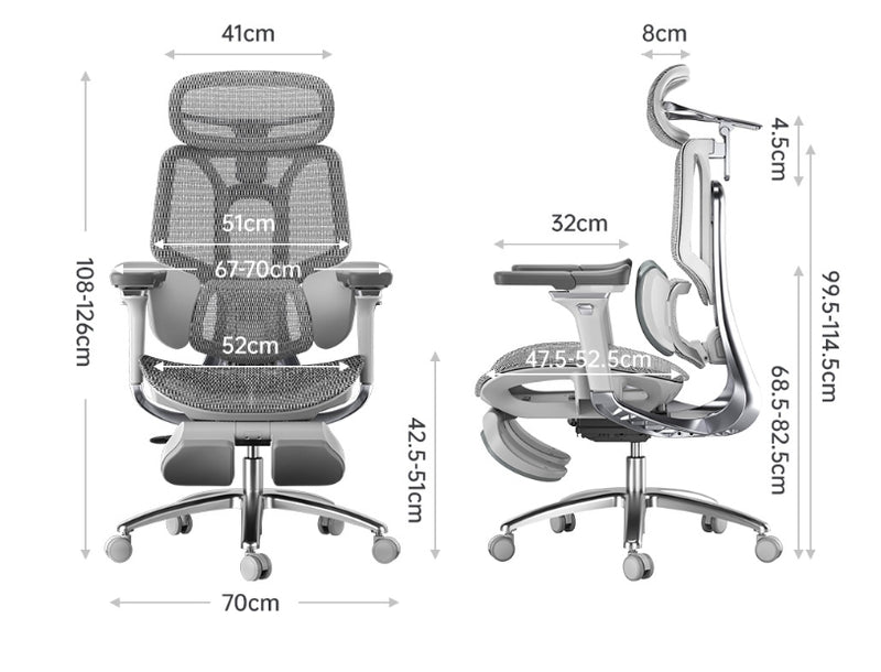 HBADA E3 Pro Plus Ergonomic Office Chair – KZCHAIR