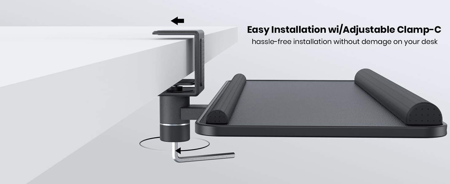 Klearlook KT-03PRO Adjustable Keyboard Tray – KZCHAIR